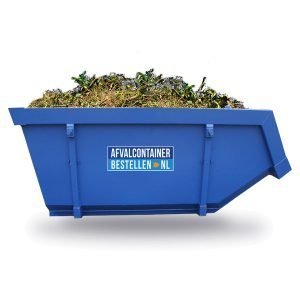 3m3 groenafval container | Tuinafval afvoeren | Afvalcontainerbestellen.nl
