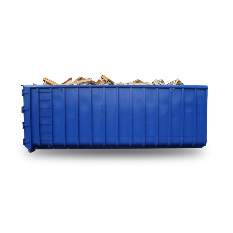 Houtcontainer 40m3 huren | Afvalcontainerbestellen.nl